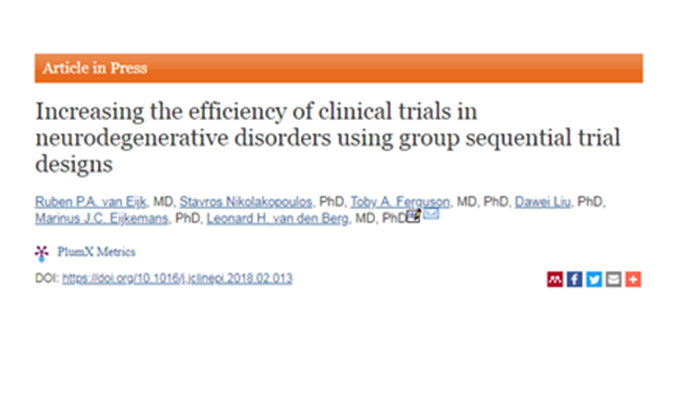 Increasing the efficiency of clinical trials in neurodegenerative ...